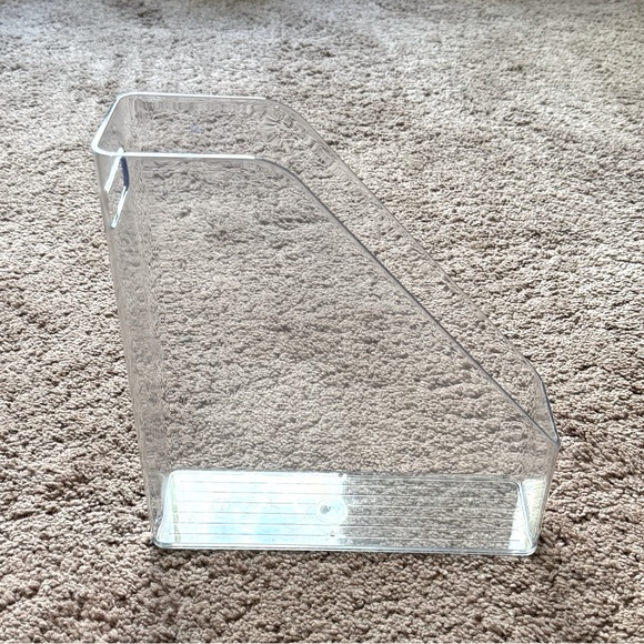 Office | Clear Acrylic Magazine Holder | Poshmark